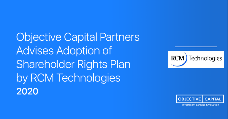 Objective Capital Partners Advises Adoption of Shareholder Rights Plan ...